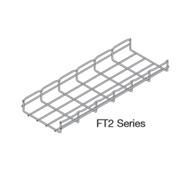 Cable Tray 2 D X 4 W X 10 L Long Basket NSI Distribution Cable Tray 2 D X 4 W X 10 L Long Basket NSI Distribution